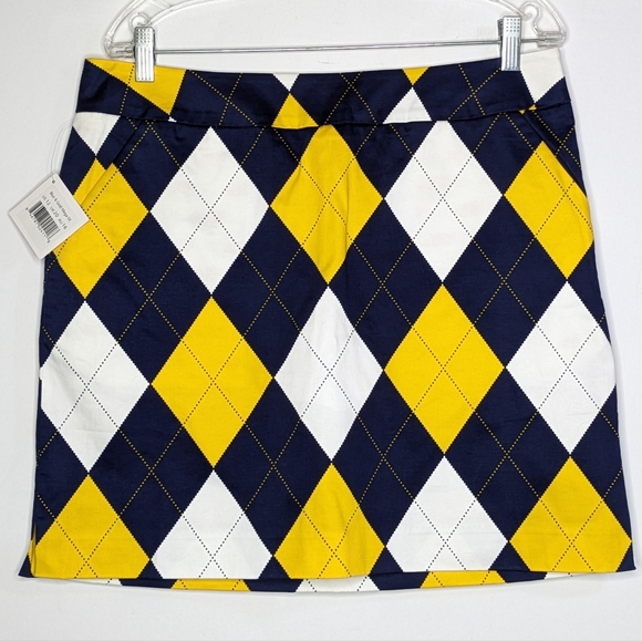 Loudmouth Golf | Shorts | Nwt Loudmouth Blue Yellow White Checkered ...